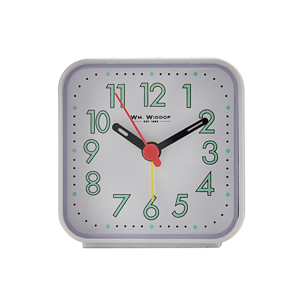 Square Alarm Clock - White – Robert Openshaw Fine Jewellery